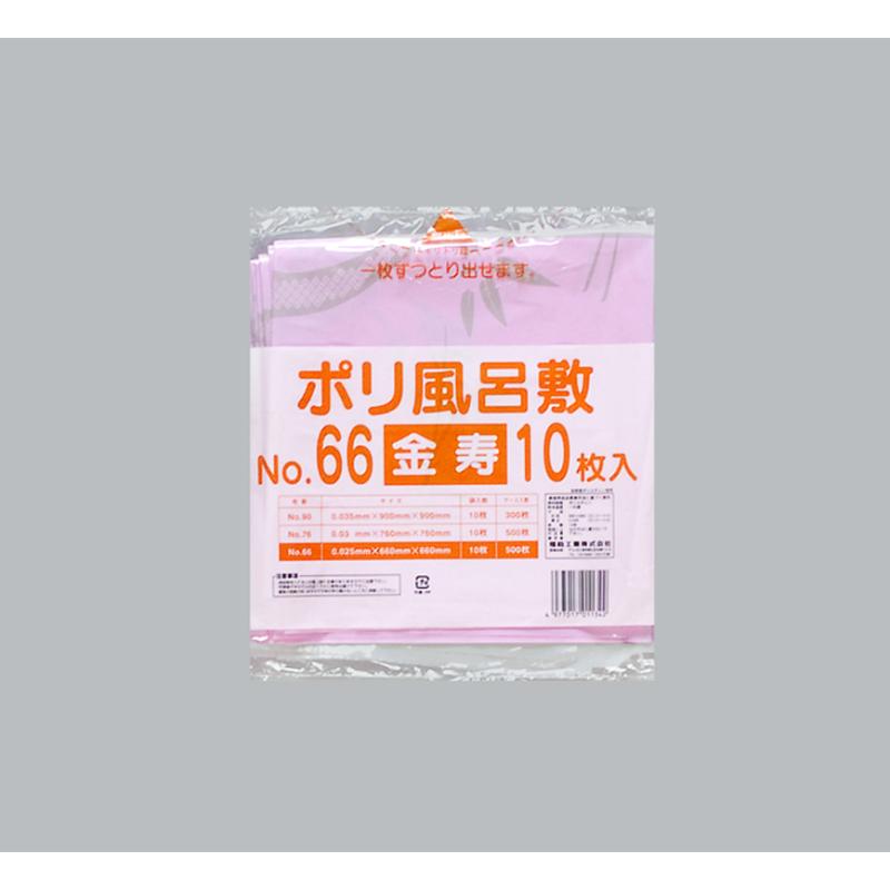 1枚ずつ取り出せる10枚袋入。サイズ：[長辺]×[短辺]660×660mm、厚さ25μ重量：10g商品コード00754261メーカー名福助工業サイズ[長辺]×[短辺]660×660mm、[厚さ]25μ重量10.00g関連商品(ケース)ポリ風...