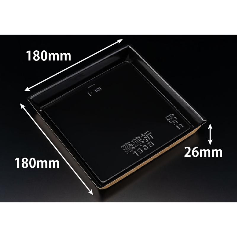 お寿司に。フタは別売り。RISUプレゼンツ。令和の折箱。サイズ：180×180×26mm材質：PSP重量：10g原産国／製造国：日本商品コード00754943メーカー名リスパックサイズ180×180×26mm材質PSP重量10.00g電子レ...