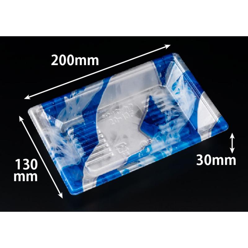 お寿司、お刺身に。フタは別売り。使い易い定番容器。サイズ：200×130×30mm材質：PSP重量：4.9g原産国／製造国：日本商品コード00758121メーカー名リスパックサイズ200×130×30mm材質PSP重量4.90g電子レンジ不...