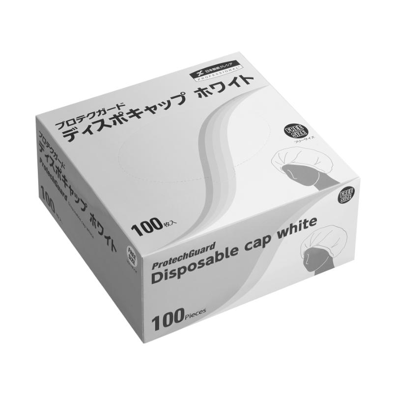 作業中の毛髪の落下を防ぐ。通気性がよく、長時間使用してもムレにくい。素材が軽いのでインナーキャップとしても使用できる。男女兼用。サイズ：210×205×100mm材質：ポリプロピレン、合成ゴム重量：420g品番：68120商品コード0075...