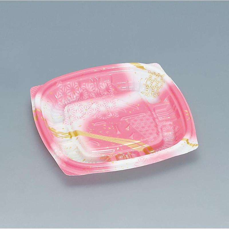和にも洋にも合う惣菜容器の決定版！四季を通じて、使用できるアイテムを揃えました！内外嵌合で気密性が優れているので汁が漏れにくい！高台形状によりボリュームアップ！サイズ：114×114×16mm材質：HIPSラミ重量：3.4g原産国／製造国：...