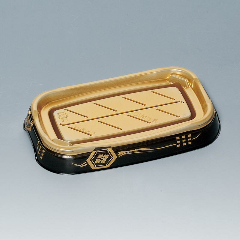 本物を食卓に！食卓を華やかにする見栄え。盛付け易くパチッとわかり易い閉まった感で作業性向上。フタに醤油受け付き。サイズ：252×149×33mm材質：HIPSラミ重量：29g原産国／製造国：日本品番：0729450商品コード00762917...