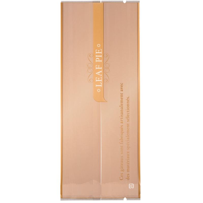 構成：透明蒸着PET12//CPP40。特長：PET/CP構成で透明度に優れています。ガスバリア性に優れています。用途：和洋菓子※扱い方によって、折込部からピンホールが発生する可能性がありますのでご注意ください。※1袋(100枚)から出荷致...