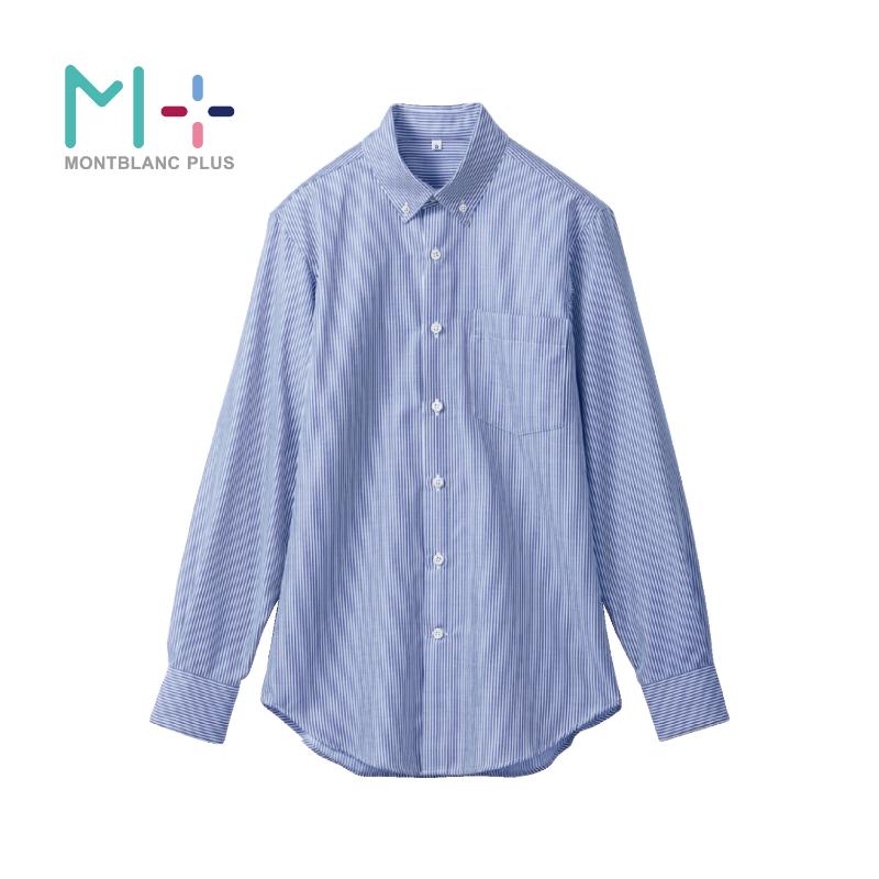 コンパクトな襟と細身シルエットでスタイリッシュに進化したシャツシリーズ。美しい立ち姿と動きやすを両立させた長袖のストライプシャツです。袖下のマチやバックスタイルのタック位置の工夫を施し、スタイルアップと動きやすさを併せ持った機能設計。ボタン...