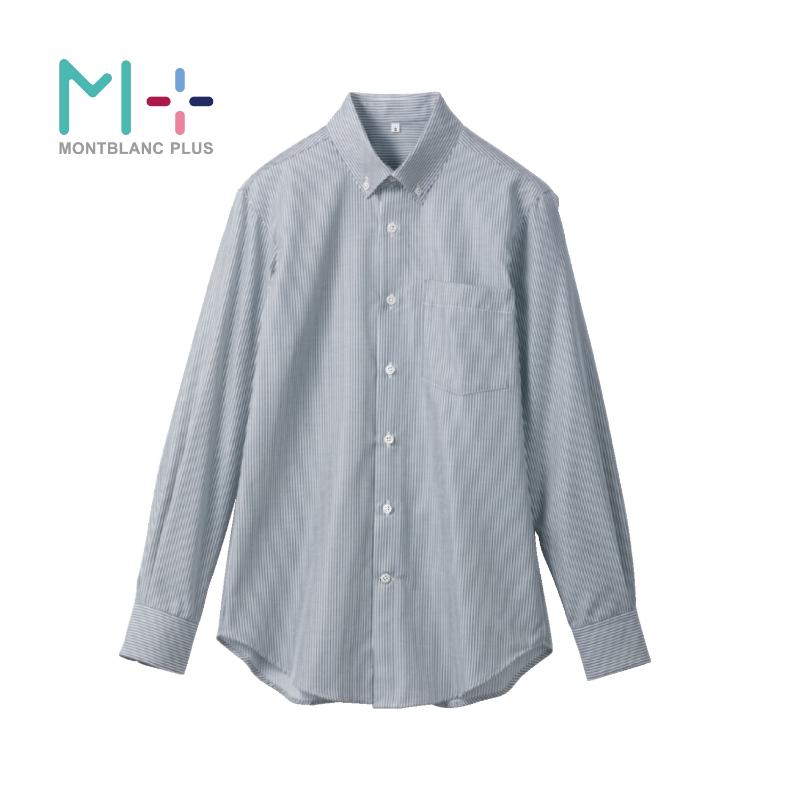 コンパクトな襟と細身シルエットでスタイリッシュに進化したシャツシリーズ。美しい立ち姿と動きやすを両立させた長袖のストライプシャツです。袖下のマチやバックスタイルのタック位置の工夫を施し、スタイルアップと動きやすさを併せ持った機能設計。ボタン...