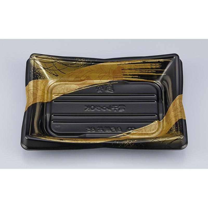 華やかな形状が魅力の「BF華丼」シリーズに万能な新柄が登場！力強くも繊細な金模様が、メニューを1ランク引き上げます。サイズ：205×146×33mm材質：BF重量：11g商品コード00766443メーカー名シーピー化成サイズ205×146×...