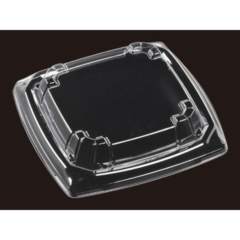 「MFPアーチ丼17-17 本体」用の蓋。※本体は別売り。サイズ：173×173×37mm材質：OPET重量：8g商品コード00769369メーカー名エフピコサイズ173×173×37mm材質OPET重量8.00g電子レンジ不可種別蓋のみ関...
