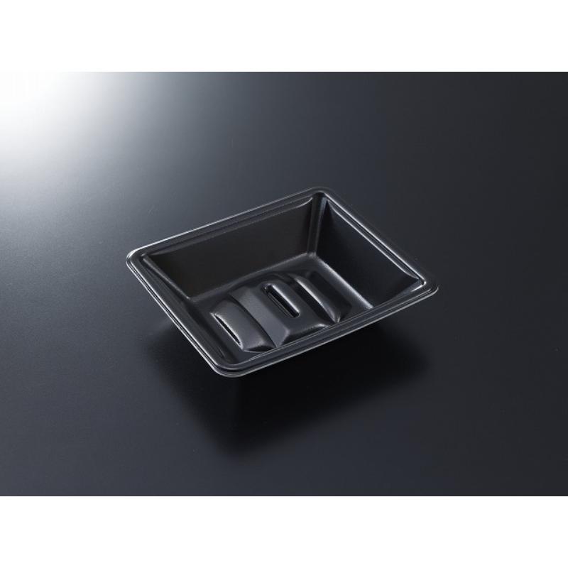 高級感を演出するラップ対応精肉容器です。ラウンドタイプの底面形状です。サイズ：150×130×35mm材質：PSP重量：3.7g品番：32524商品コード00770236メーカー名中央化学サイズ150×130×35mm材質PSP重量3.70...