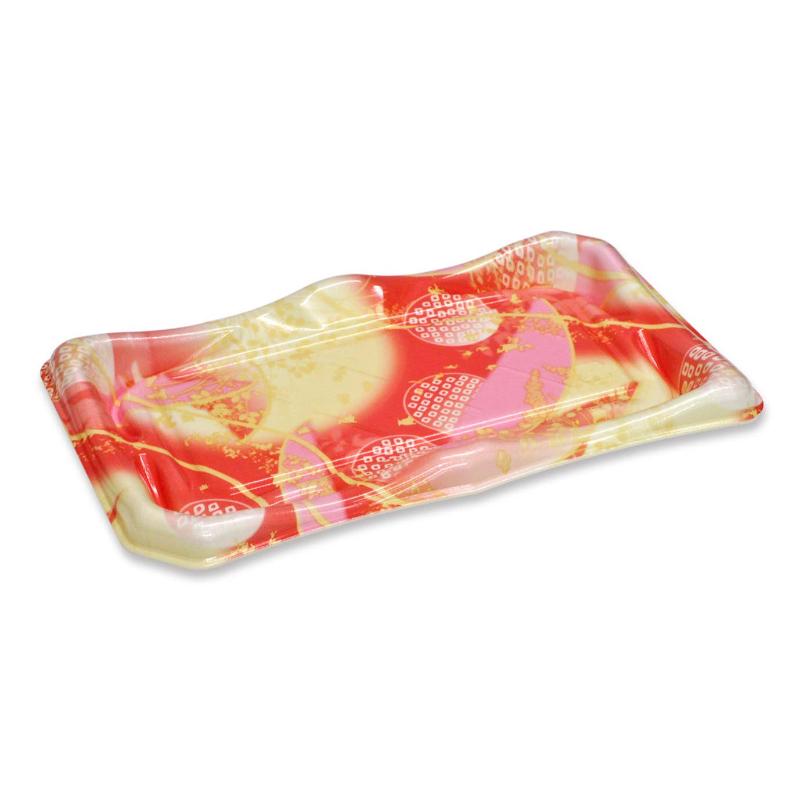 重厚感のある浅型の本体に、スッキリとした高蓋の組み合わせが、美しい盛付けをサポート。本体はマイルドフォームで耐熱温度は95℃。蓋別売り。サイズ：246×146×24mm材質：PSP重量：6.7g原産国／製造国：日本品番：45723耐熱温度：...