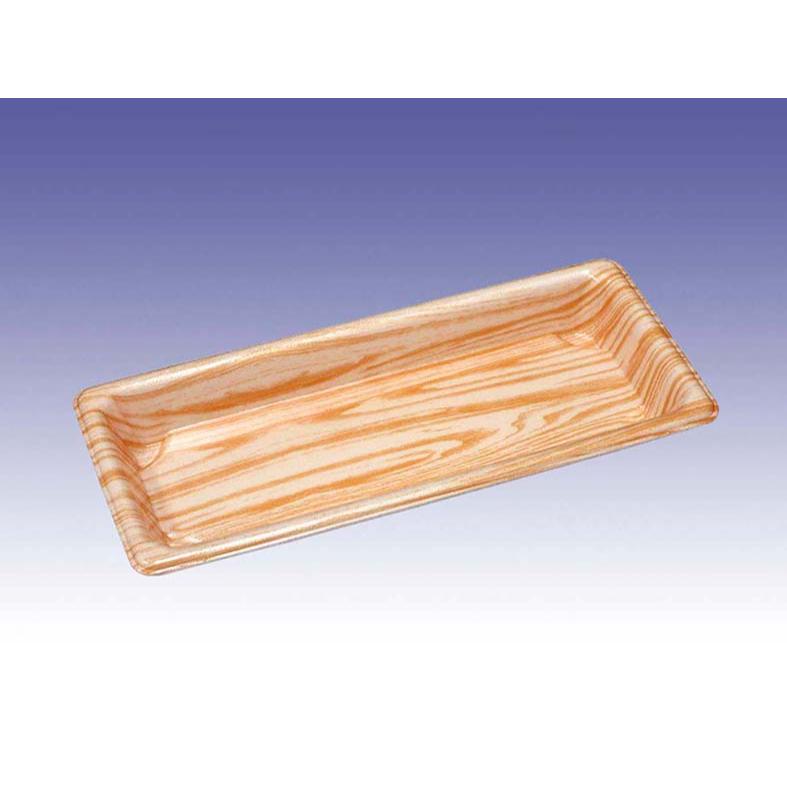 スッキリした角型寿司容器。蓋別売り。サイズ：203×89×24mm材質：PSP重量：3.1g原産国／製造国：日本品番：76943商品コード00775950メーカー名デンカポリマーサイズ203×89×24mm材質PSP重量3.10g電子レンジ...
