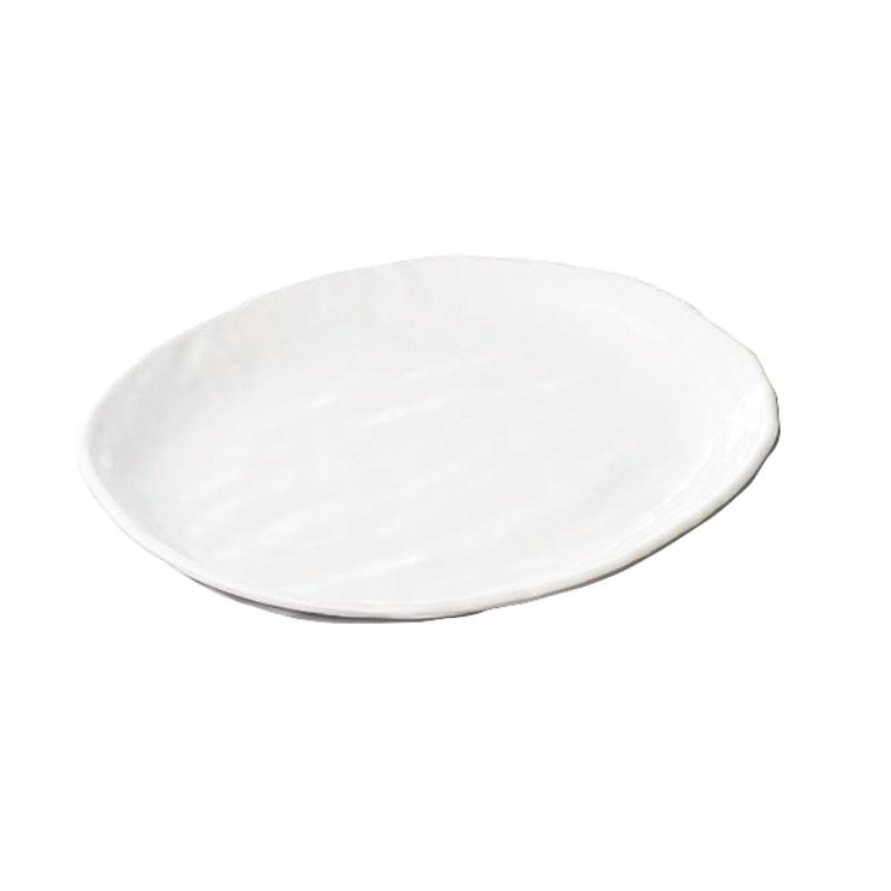 製品の主成分(51％以上)が卵の殻から出来ており、環境に配慮したバイオマス食器。質感と重量感は陶器に近く、レンジ、食洗機対応です。サイズ：166×145×23mm材質：炭酸カルシウム、メラミン樹脂原産国／製造国：日本商品コード0077678...