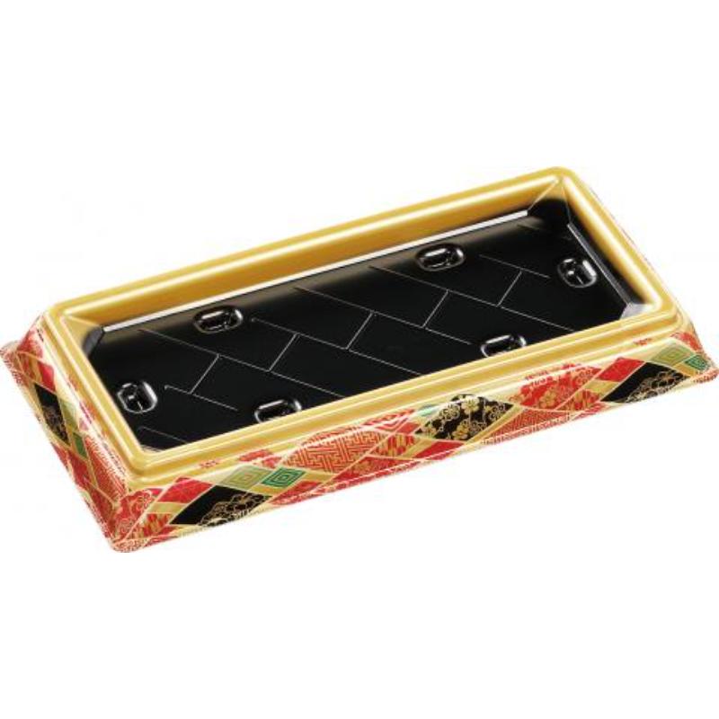 大人気の祝賀桶がPSP低発泡で新登場！軽量で嵩張らない新開発素材です。発泡容器で滑りづらく、割れにくい容器です。※蓋は別売りです。サイズ：308×152×35mm材質：PSP重量：12.7g原産国／製造国：日本メーカーシリーズ：祝賀桶PT商...