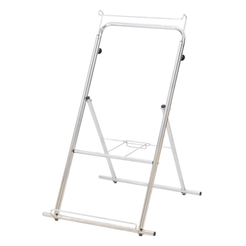 A1パネル・B1パネルどちらを置いても全高1m以下に設置ができる構造になっています。サイズ：690×530×1050mm材質：スチール、クロームメッキ黒塗装重量：3.5kg原産国／製造国：日本商品コード00805823メーカー名友屋サイズ6...