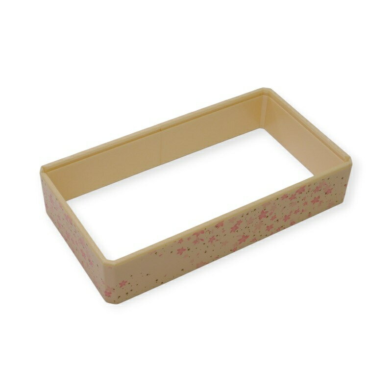 縁のみ。※底・蓋は別売り。サイズ：205×111×40mm材質：PSP重量：6.8g原産国／製造国：日本商品コード00810915メーカー名アクタサイズ205×111×40mm材質PSP重量6.80g電子レンジ不可種別付属品関連商品(ケース...