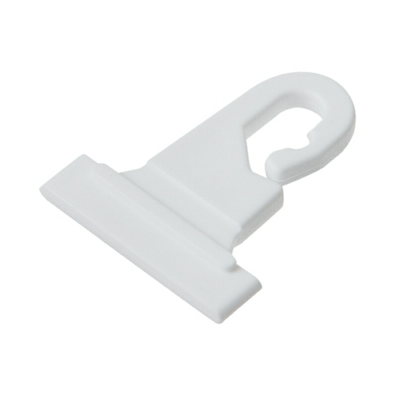 H型パイプ mk-2用の吊り具です。※直射日光が直接当たる場所や温度上昇(50度以上)が考えられる場所への設置はお避けください。サイズ：[引掛け部サイズ]6×11mm材質：PP重量：0.5g原産国／製造国：中国商品コード00820552メー...