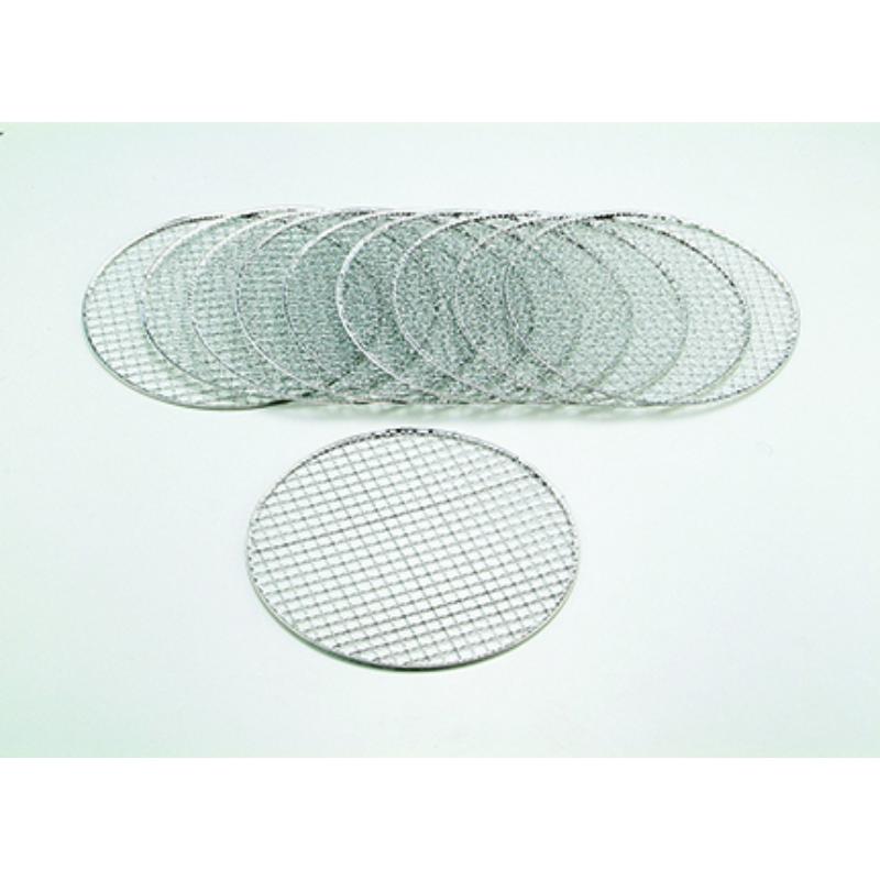 丸型の焼きアミ。バーベキューや炭火焼きなどに。サイズ：280×280mm材質：鉄(クロムめっき)重量：550g原産国／製造国：中国商品コード00690655メーカー名パール金属サイズ280×280mm材質鉄(クロムめっき)重量550.00g...