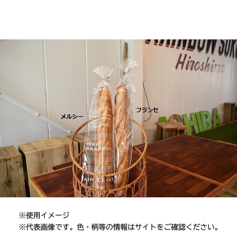 使いやすいフランスパン袋です。サイズ：650×160mm材質：PP品番：11305商品コード00825085メーカー名パケドゥソレイユサイズ650×160mm材質PP種別本体のみ関連商品(バラ)PPマチ無しフランスパン平袋 メルシー 100...
