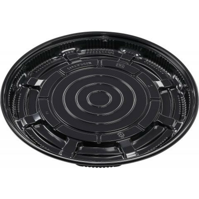 電子レンジ対応のピザ容器。※蓋は別売り。サイズ：φ341×29mm材質：マルチSD重量：33.2g商品コード00791846メーカー名エフピコサイズφ341×29mm材質マルチSD重量33.20g電子レンジ可種別本体のみ関連商品(バラ)MS...