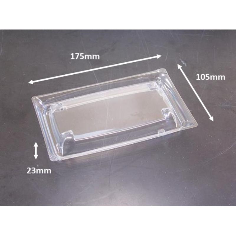 器に盛られたイメージをそのまま再現できる容器です。サラダやフルーツなどにご利用いただけます。※蓋のみ、本体は別売りです。サイズ：175×105×23mm材質：バイオPET重量：7.7g原産国／製造国：日本商品コード00821896メーカー名...