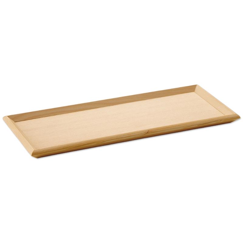 木のぬくもりをそのまま載せる、シンプルな暮らしのトレー。サイズ：31×12.5×H1.8cm材質：木重量：169g原産国／製造国：中国品番：32-030商品コード00842297メーカー名萬洋サイズ31×12.5×H1.8cm材質木重量16...