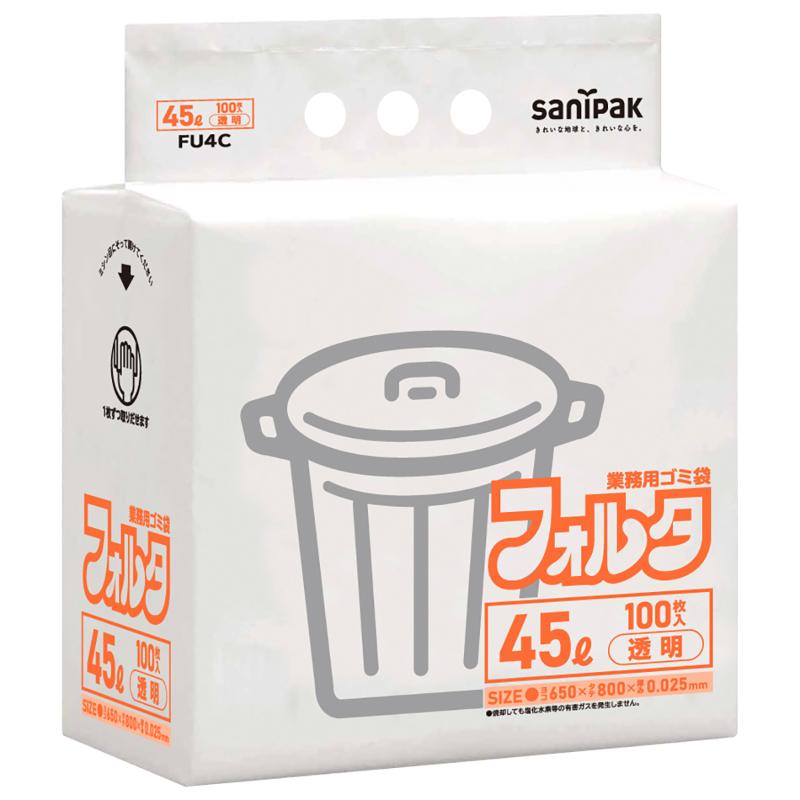 すっきり収納！1枚ずつ取り出しやすいパッケージの45L透明の省資源タイプポリ袋です。サイズ：800×650mm、[厚さ]0.025mm材質：LLDPE原産国／製造国：インドネシア商品コード00828961メーカー名日本サニパックサイズ800...