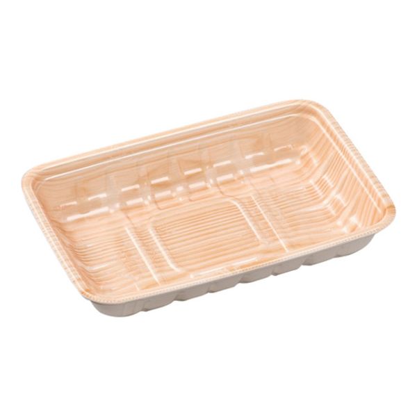 精肉用トレー。ミンチなどに。ミンチ容量：約300g。サイズ：196×130×35mm／材質：エコトレー／重量：4g商品コード00305462メーカー名エフピコ重量4.00g電子レンジ不可種別本体のみ関連商品(バラ)FLミンチ20-13(35...