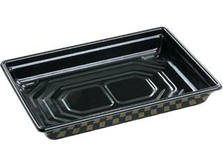 うな重や焼肉弁当に最適な電子レンジ対応のお重容器。蓋と内装とセットでご使用ください。サイズ：225×164×33mm／材質：PSP／重量：6g商品コード00471574メーカー名エフピコ重量6.00g電子レンジ不可種別本体のみ対応蓋（別売）...