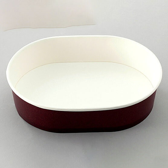 オーブン加熱可能な紙容器。※蓋は別売り。サイズ：165×121×41mm材質：紙、PET重量：12g容量：約485cc原産国／製造国：日本商品コード00540056メーカー名東洋アルミエコープロダクツサイズ165×121×41mm材質紙、P...