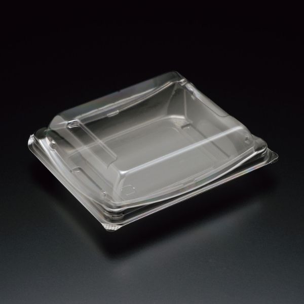 カチッとはまる嵌合(かんごう)タイプ。サイズ：150×128×深さ26mm、蓋高さ19mm、[内寸]131×108mm材質：OPS重量：10.40g商品コード00574313メーカー名スミサイズ150×128×深さ26mm、蓋高さ19mm、...