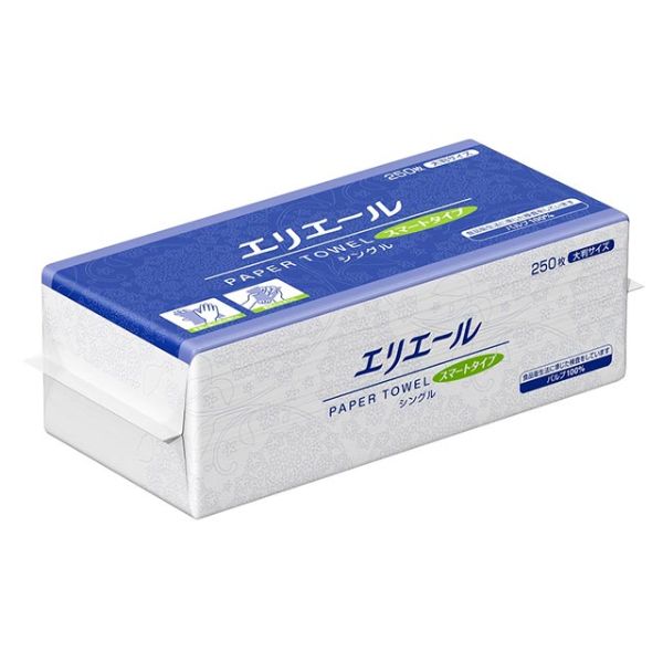パルプ100%素材で食材にも安心。外食厨房内や食品工場で、食器や調理器具のふき取り、調理台や水回りの清掃用など多用途にご使用いただけます。1パック250枚入です。サイズ：シートサイズ230×248mm材質：パルプ100％商品コード00612...