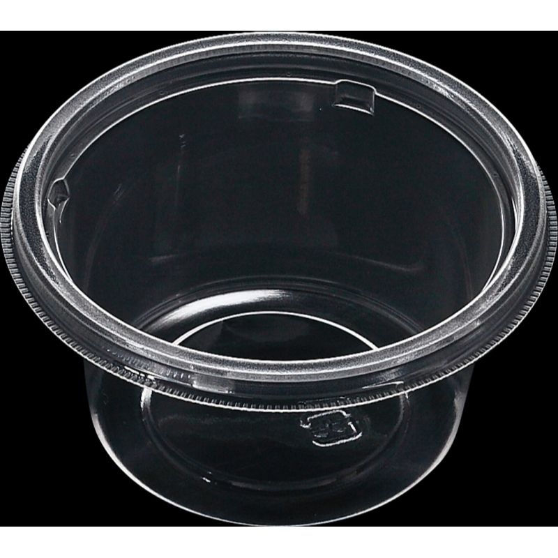 汁漏れしづらいカップ型容器。ポテトサラダなどお惣菜から味付け肉まで汁漏れが気になるものにも。サイズ：105×105×53mm材質：APET重量：5.5g商品コード00712058メーカー名エフピコサイズ105×105×53mm材質APET重...