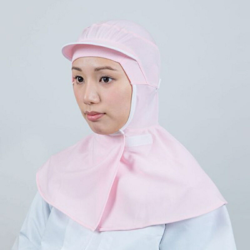 ※在庫がなくなり次第顔周り生地が白へ変更。吸汗速乾性に優れた経済的なオールニット衛生頭巾。前合わせタイプ、ツバ付き、マスク掛け付き、ピンク。サイズ：M商品コード00845782メーカー名日本フィットフードサイズM関連商品(ケース)フィットフ...