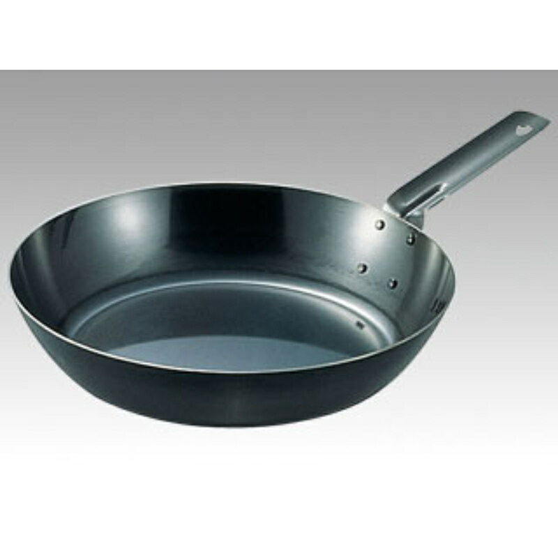 ※IH対応。サイズ：底径175mm、柄長120mm、内径×深さ241×47mm、板厚2.3mm材質：鉄重量：1.06kg商品コード00846409サイズ底径175mm、柄長120mm、内径×深さ241×47mm、板厚2.3mm材質鉄重量10...