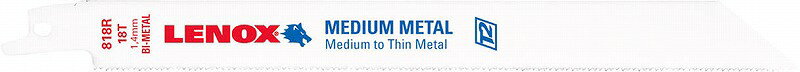 ●山数：18T ●全長(mm)：200 ●幅(mm)：20 ●厚さ(mm)：0.9 ●入数：50枚 ●T2テクノロジーを採用した刃先は、業界トップクラスの切断速度を誇り、長寿命で高い耐久性を実現しています。 ●耐破損性のバイメタル構造により...