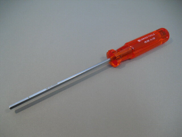 サイズ…4.0mm 適合キャップスクリュー…M5 適合セットスクリュー…M8 軸長…120mm 全長…220mm 質量…51g ●ブレードはニッケルクロームメッキされており、耐錆性と長寿命を可能にしています。 ●エッジは軽く隅取りしてあり、...