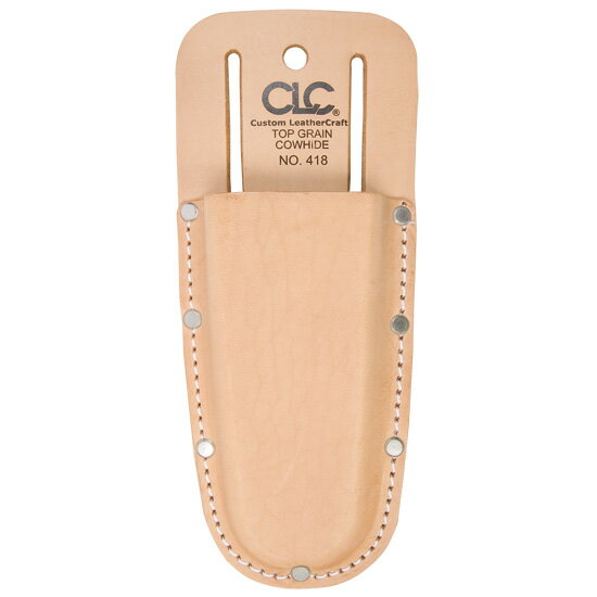 ●高品質の成型牛革で作られた、型崩れしにくいプロ仕様ホルダー。 材質：牛革 サイズ：105×240（H）mm ベルト通し幅：58mm ※CLCの皮革製品は全て天然の素材を使用しております。 そのため、皮革市場の状況により予告なく皮革の色、仕...