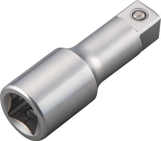 ●対角寸法精度、ドライブ角差込の安定性、断面積増など、あらゆる面から精度・強度アップを実現しました。●面接触で、応力の集中を防ぐ「パワーフィット」を採用しています。●軸部中央のスリム設計で早回しが容易です（四角側）。●差込角側にパワーフィッ...