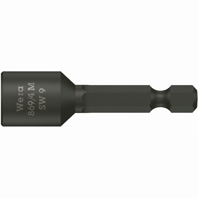 ●材質…合金鋼 ●六角シャンク…1/4” ●サイズ…9.0mm ●全長…50mm ●ソケット部外径…14.5mm ●六角軸長…28mm ●先端マグネット付 「この商品はネコポスでの発送です」 他のサイズのナットセッター＆セットはこちら◆ベラ...