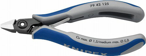 ●プライヤー仕上げ：黒表面仕上げ ●ヘッド仕上げ：磨き ●ハンドル仕様：コンフォート ●切断面：フラット ●切断能力（軟線；φmm)：0.1-1.5 ●切断能力（中硬線；φmm)：0.8 ●ジョイント部の幅(A；mm)：11.0 ●口先の長...