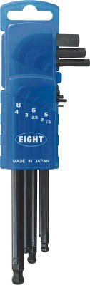 ●ボールポイントは球状に切削加工してあるので約25°傾けて使用でき、ボルトの仮締めが早く、作業性がアップします。●ドアホルダーはレンチとホルダーの抵抗がなく、出し入れ楽々です。使用後は、扉を閉めるだけでレンチが元通りの向きに揃います。●六角...