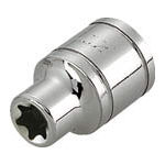 ●KTC独自のパワーフィット形状を差込角に採用しています。●汎用工具●全長(mm):19●呼びNo.:E6●対辺寸法(mm):5.69●差込角(mm):6.3 「この商品はネコポスでの発送です」　