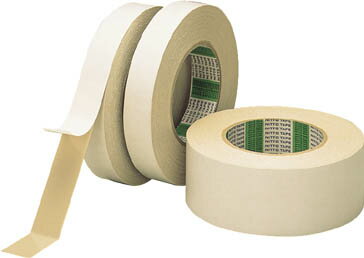 ●布をベースにその両面に適度な厚さの感圧性接着剤を塗布していますので、粗面への接着性、フィット性に優れています。●粗面への接着、カーペットなどの接着に。●色:クリーム●幅(mm):25●長さ(m):15●厚み(mm):0.55● 粘着力：1...