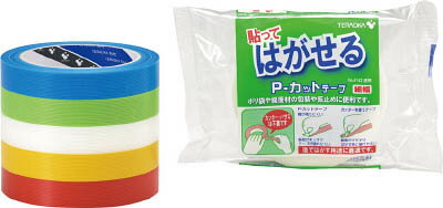 ●適材適所のP−カットテープです。●仮止め用・各種軽包装用●色:レッド●幅(mm):18●長さ(m):25●厚み(mm):0.155●粘着力:14.22N/25mm●引張強度:97.7N/25mm●芯径:3インチ(76mm)●手で切断可能●...