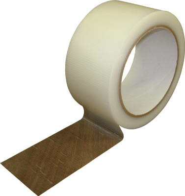 ●養生テープとしてはクラフトや布に比べて手切れ性の良いポリエチレンクロステープです。●梱包資材養生など。●色:クリア●幅(mm):50●長さ(m):25●厚み(mm):0.14●粘着力:3N/10mm(対ステンレス)●引張強度:53.6N/...