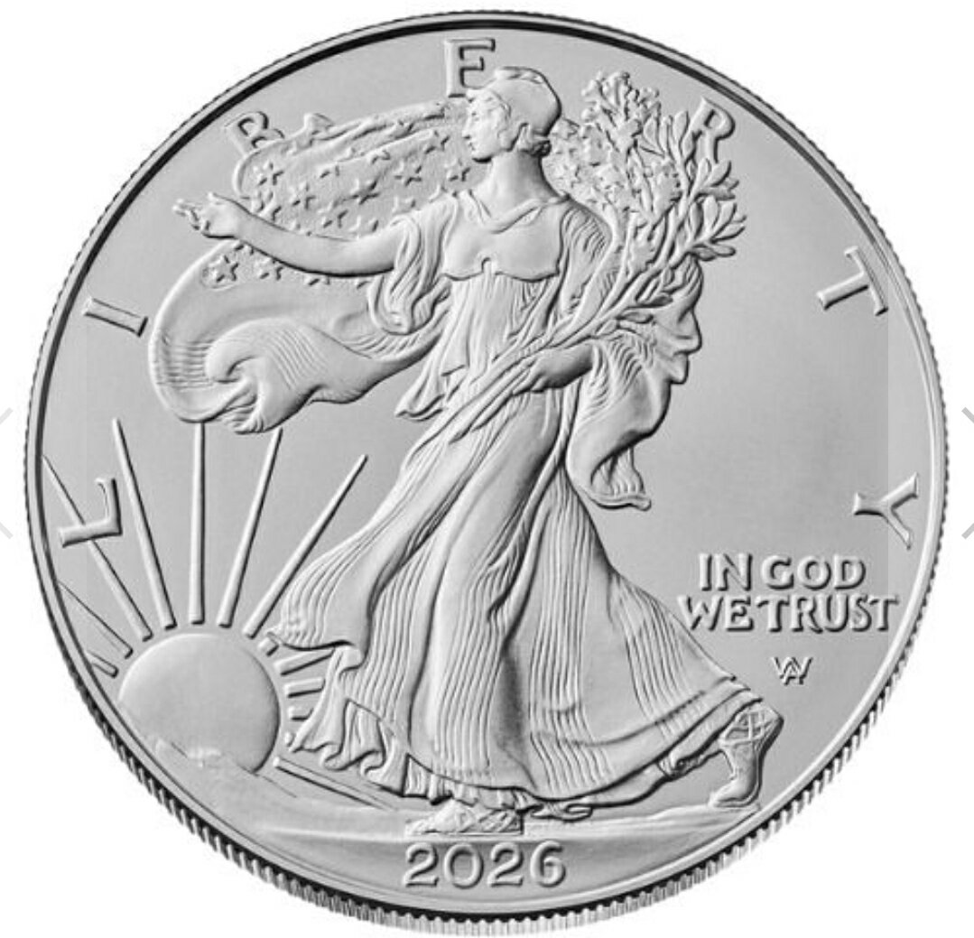 【新品】 シルバー 1オンス 「アメリカ イーグル銀貨」 2026年 銀コイン 1オンス 1枚 2枚 5枚 品位99.9％ 31.1g 銀 純銀 コイン 銀貨 銀 コインカプセル入り 保証書付 シルバーコイン アメリカ イーグル銀貨 純銀コ...