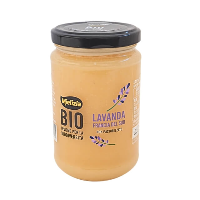 ラベンダーの香りが広がる、 乳白色でまろやかな質感と華やかな味わい。温かい飲み物に入れたり、パンやフレッシュチーズのおともに。 採蜜地:フランス南部　EUオーガニック規定認証商品　 ■EUオーガニック規定（CEE2092/91）認定 ミエリ...