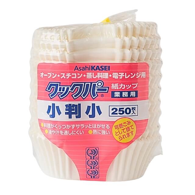 クックパーで出来た紙カップ（ベーキングカップ）です。 クックパーならではの剥離性で、油やバターを使わなくても料理がくっつかず、サラッとはがれるので、ヘルシーなノンオイルのお料理が作れます。 オーブンや蒸し料理、電子レンジなどでの使用が可能で...