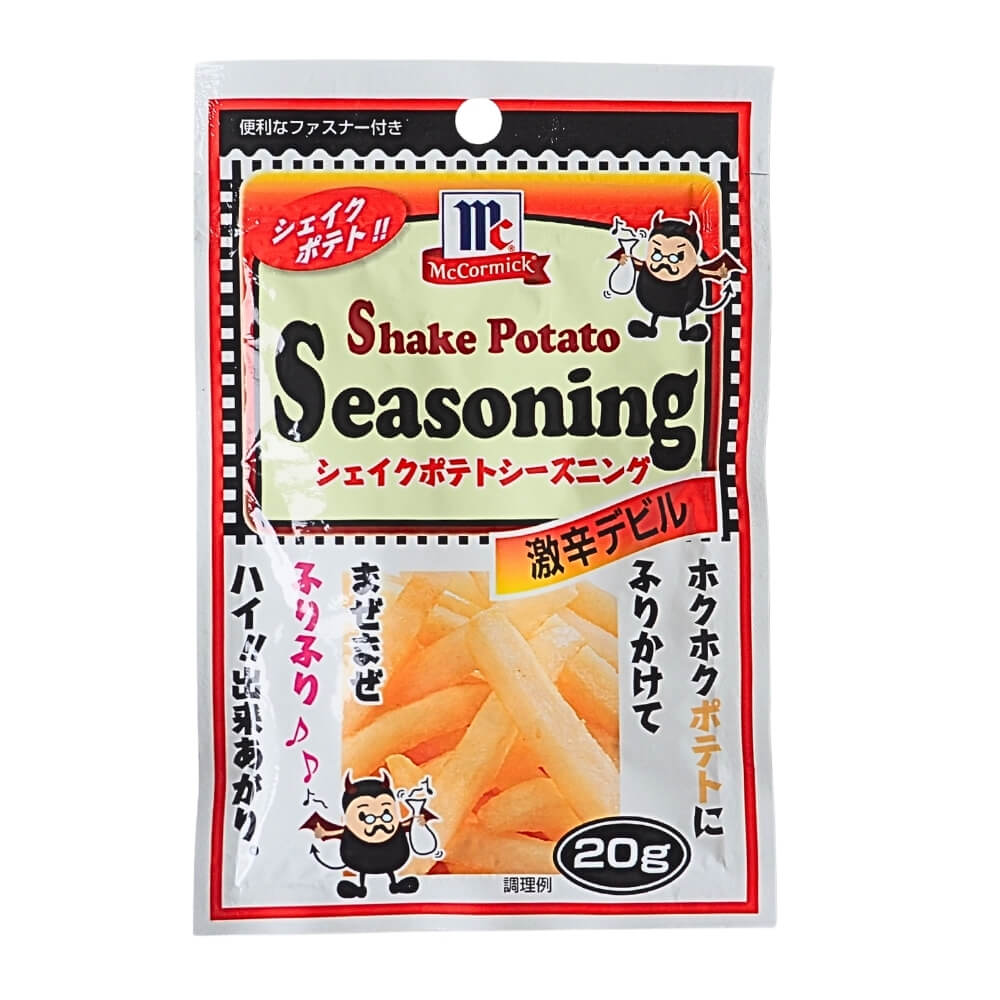ホクホクポテトにまぶすだけ！！ ご家庭で手軽に味付けポテトを楽しめます。 パンチの効いた辛味の中に、香ばしいガーリックの香りやチキン・野菜などの旨味をしっかりと効かせた、後引く辛みとおいしさのポテトシーズニングです。 ■名称:ポテトシーズニ...