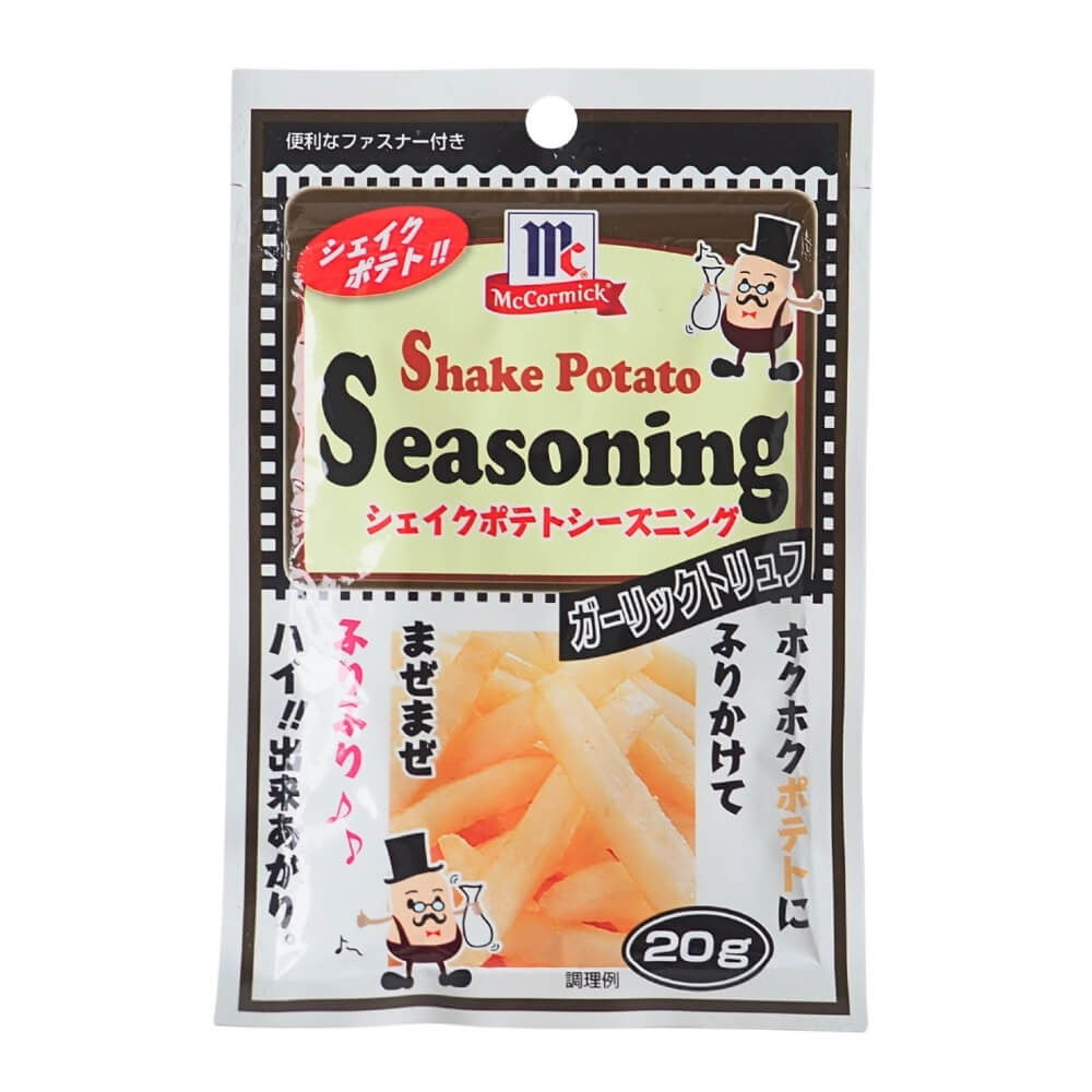 ホクホクポテトにまぶすだけ！！ ご家庭で手軽に味付けポテトを楽しめます。 食欲をそそるガーリックの風味と芳醇なトリュフの風味にパルメザンチーズのコクを加えたお酒にもよく合うポテトシーズニングです。 ■名称:ポテトシーズニング（調味料） ■原...