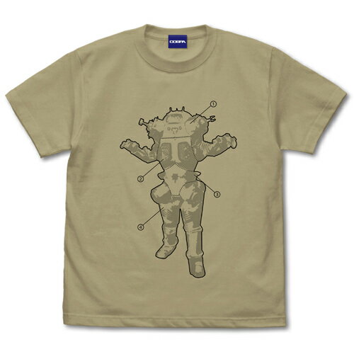 商品名 キングジョー分離図解 Tシャツ SAND KHAKI 登場作品 ウルトラマン コピーライト (C) TSUBURAYA PROD. 製品仕様 製品スペック（サイズ・素材など） Sサイズ （約）身丈65cm / 身幅49cm / 袖丈...